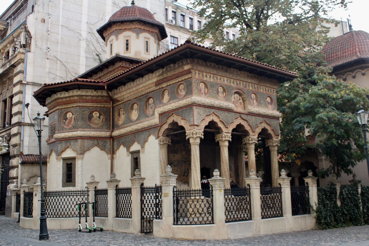 Stavropoleos Monastery in Bucharest, Romania – The Winged Bone
